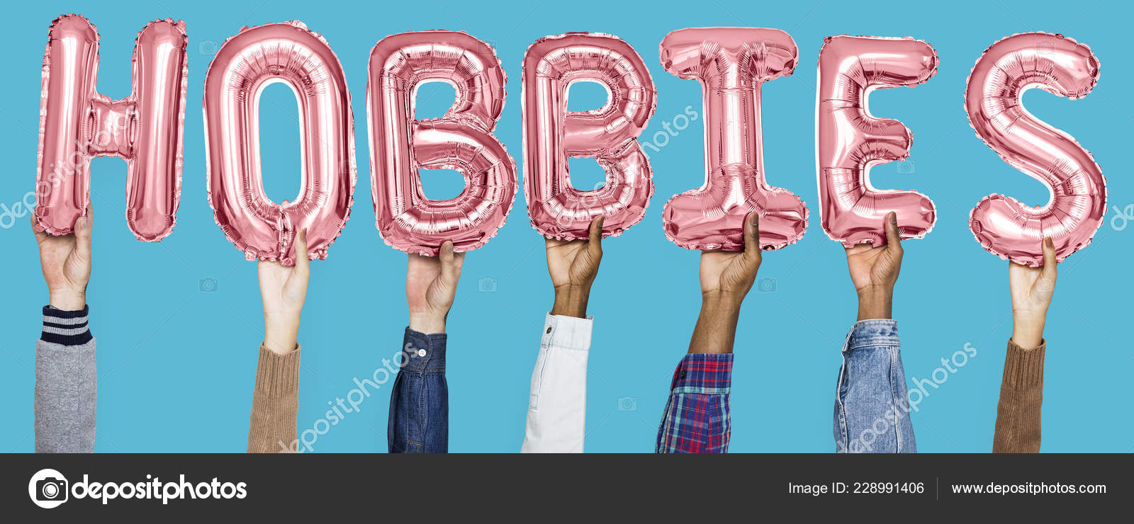 Hands Holding Hobbies Word Balloon Letters — Stock Photo © Rawpixel ...