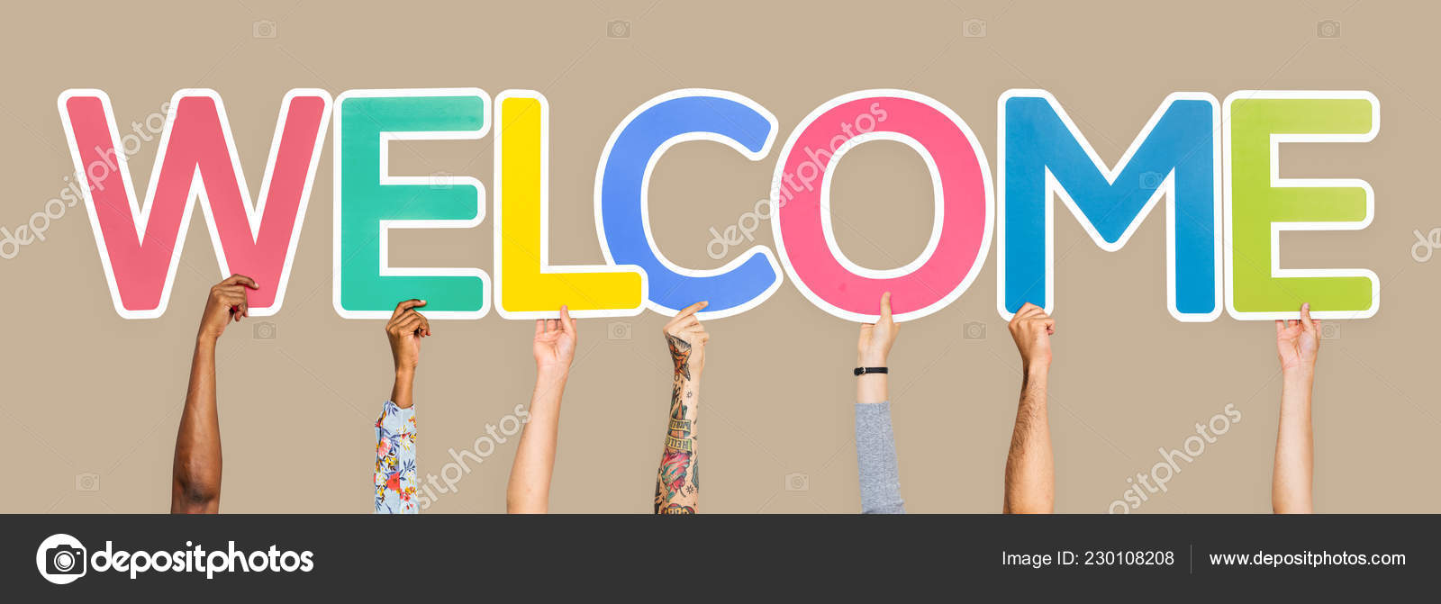 Hands Holding Word Welcome Stock Photo by ©Rawpixel 230108208 Hands Holding Word Welcome Stock Photo by ©Rawpixel 230108208