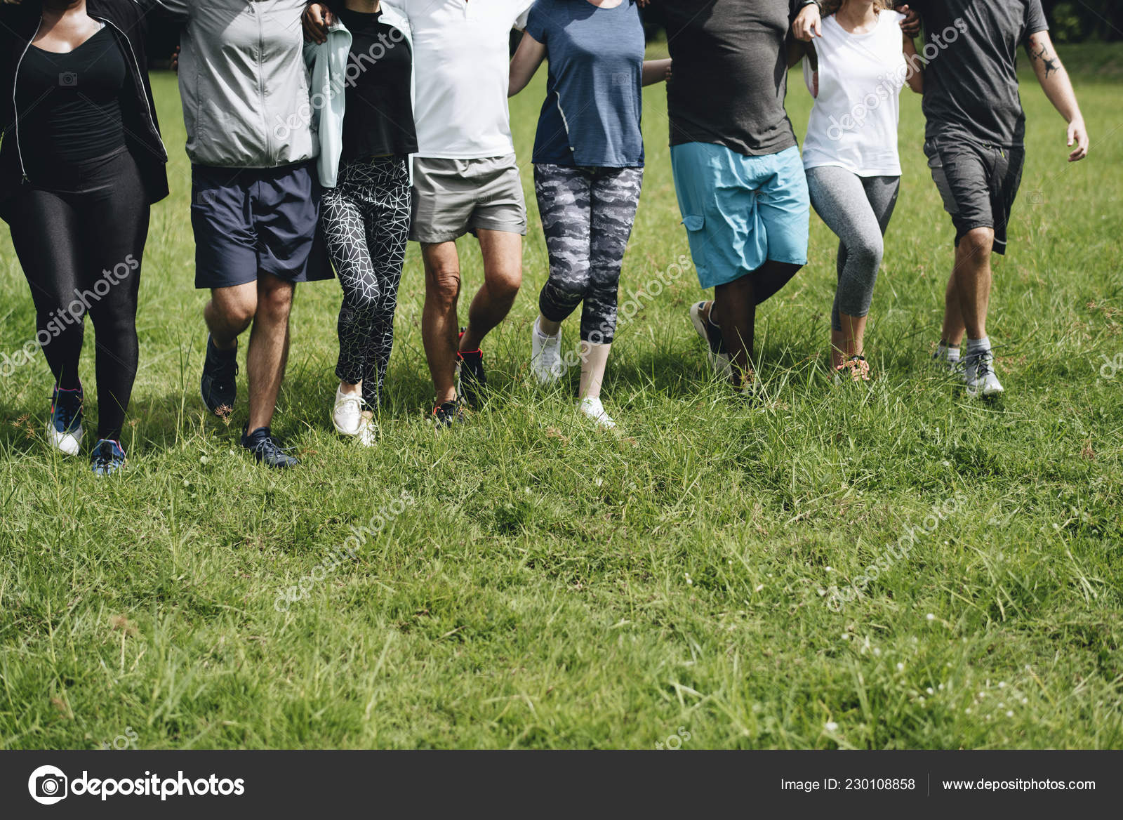 Diverse People Walking Together Park Stock Photo by ©Rawpixel 230108858