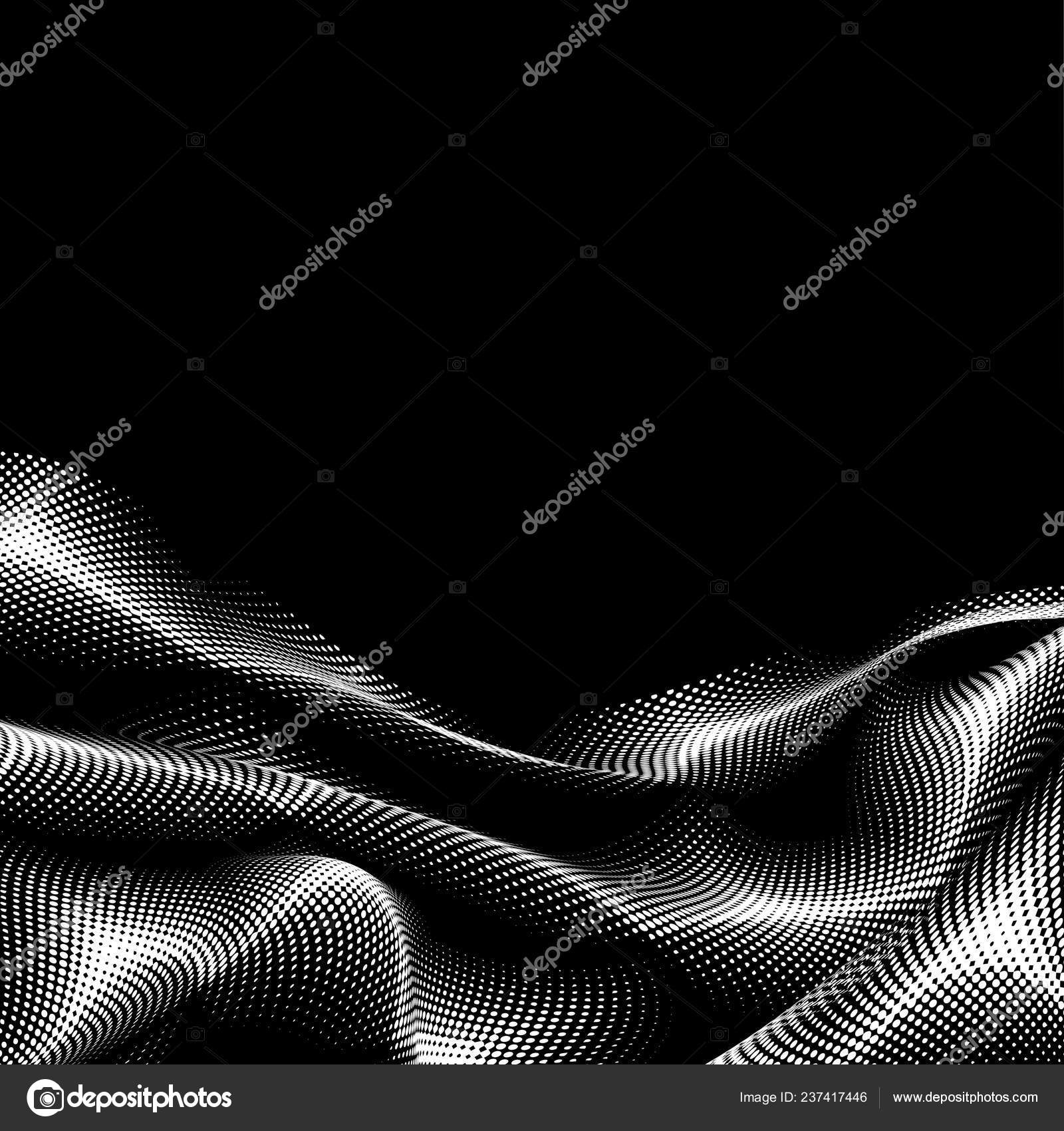 Black White Halftone Background Vector Stock Vector by ©Rawpixel 237417446