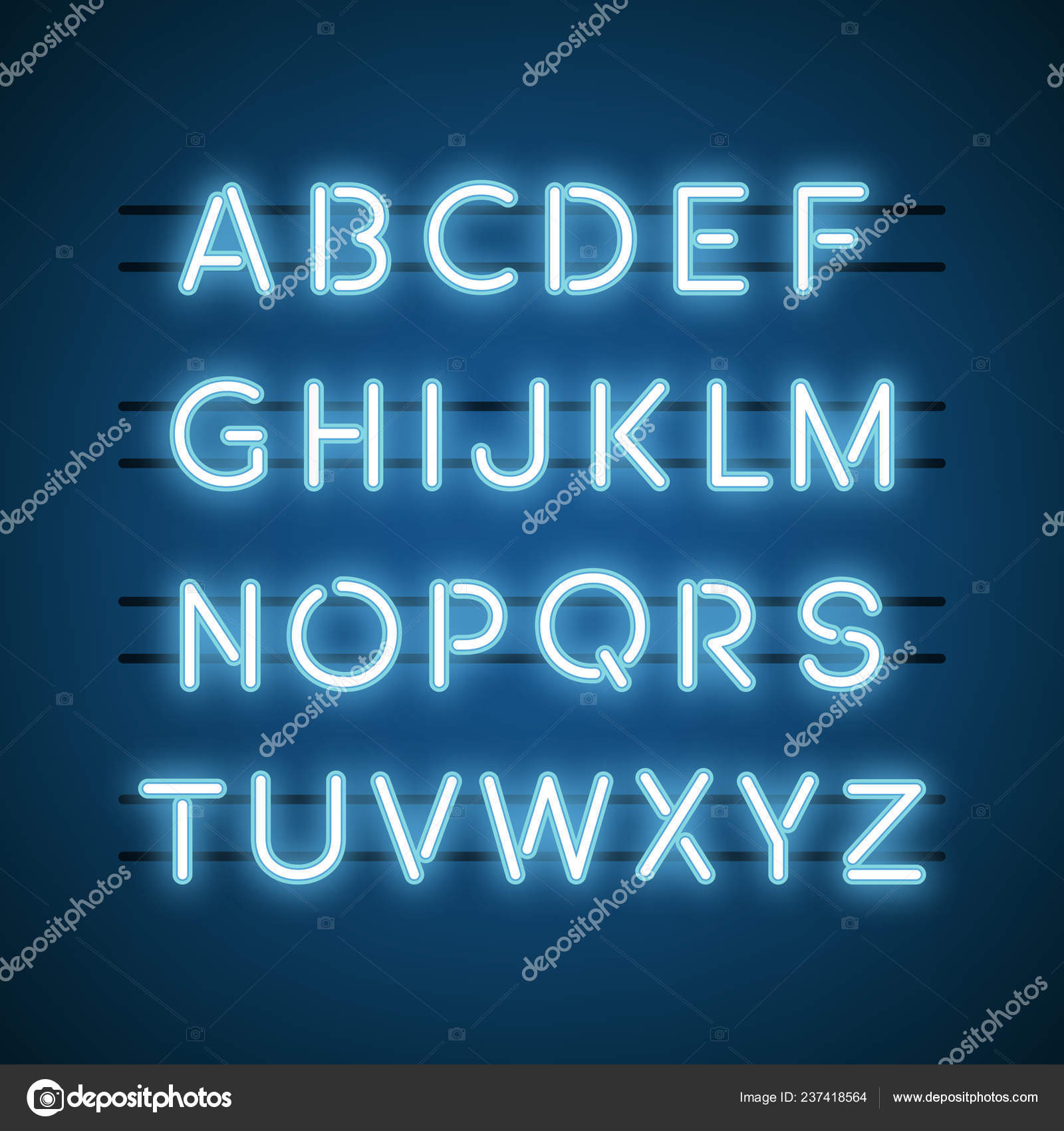 English Alphabet Capital Letters Vector Stock Vector Image by ©Rawpixel ...