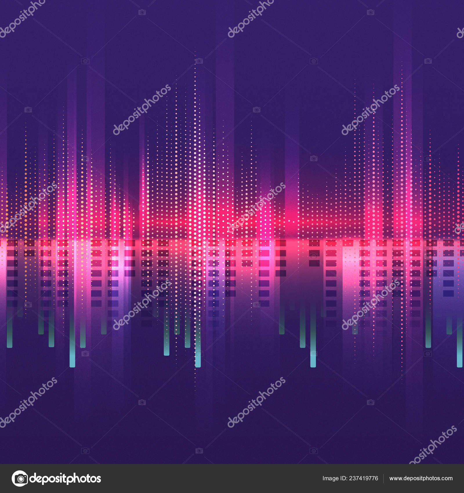 Pink Equalizer Pattern Background Vector Stock Vector by ©Rawpixel ...