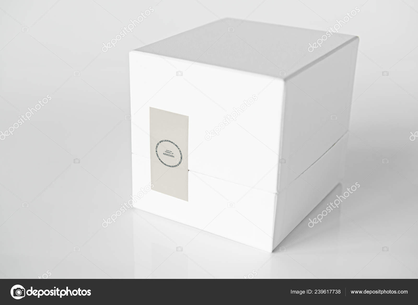 Simple White Packaging Box Mockup — Stock Photo © Rawpixel #239617738