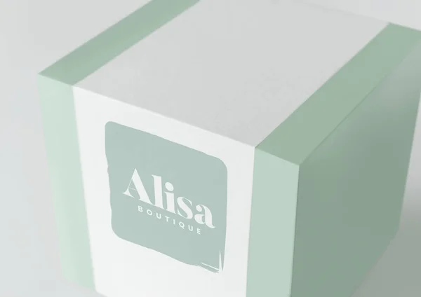 Mint Green Packaging Box Mockup Stock Photo by ©Rawpixel 226216802