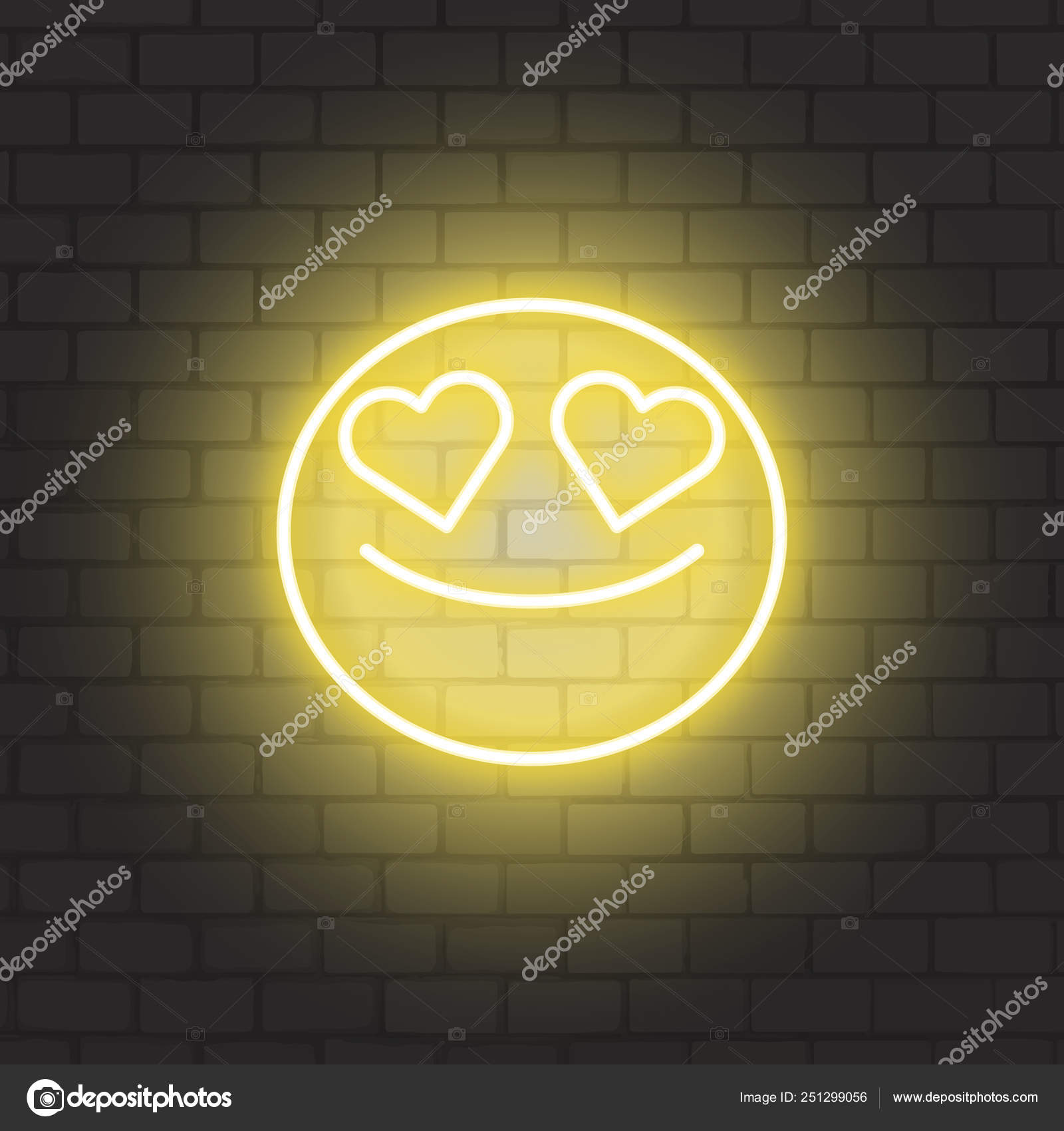 Neon Smiley Backgrounds