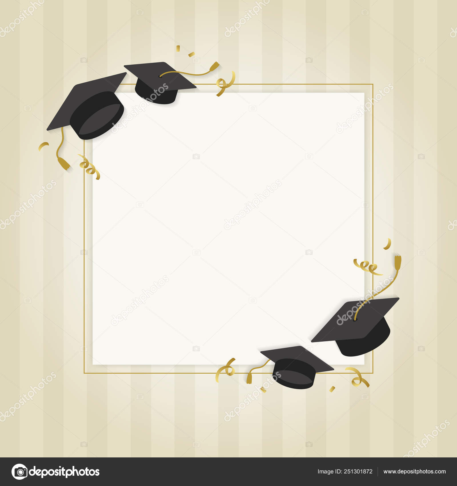 Graduation Caps Mortarboards Highres Vector Graphic Graduation Cap