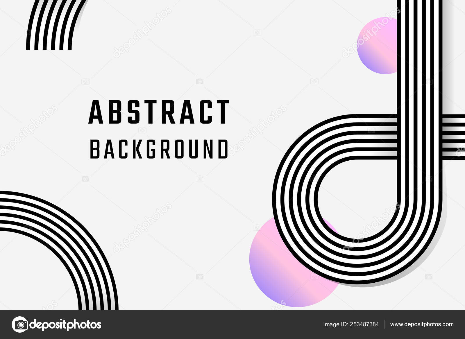 Retro White Abstract Background Design Vector Stock Vector Image by ...