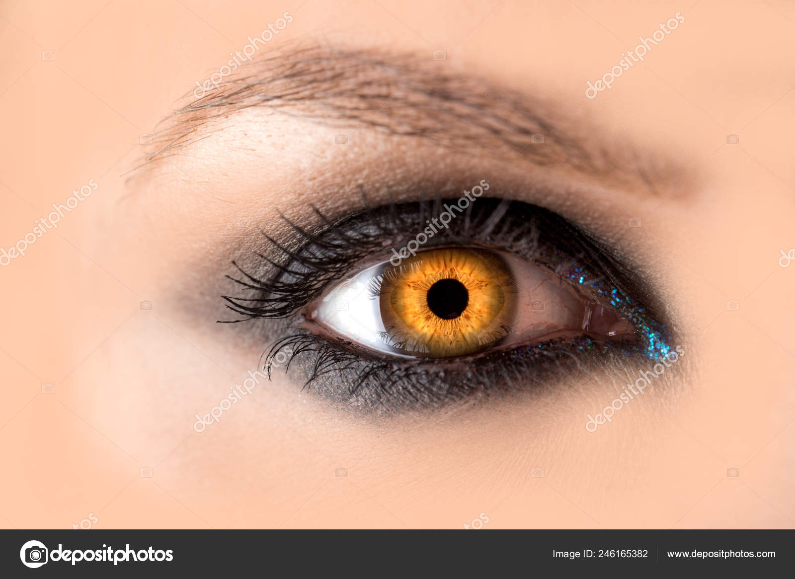 Yellow Eyed Demon Drawing