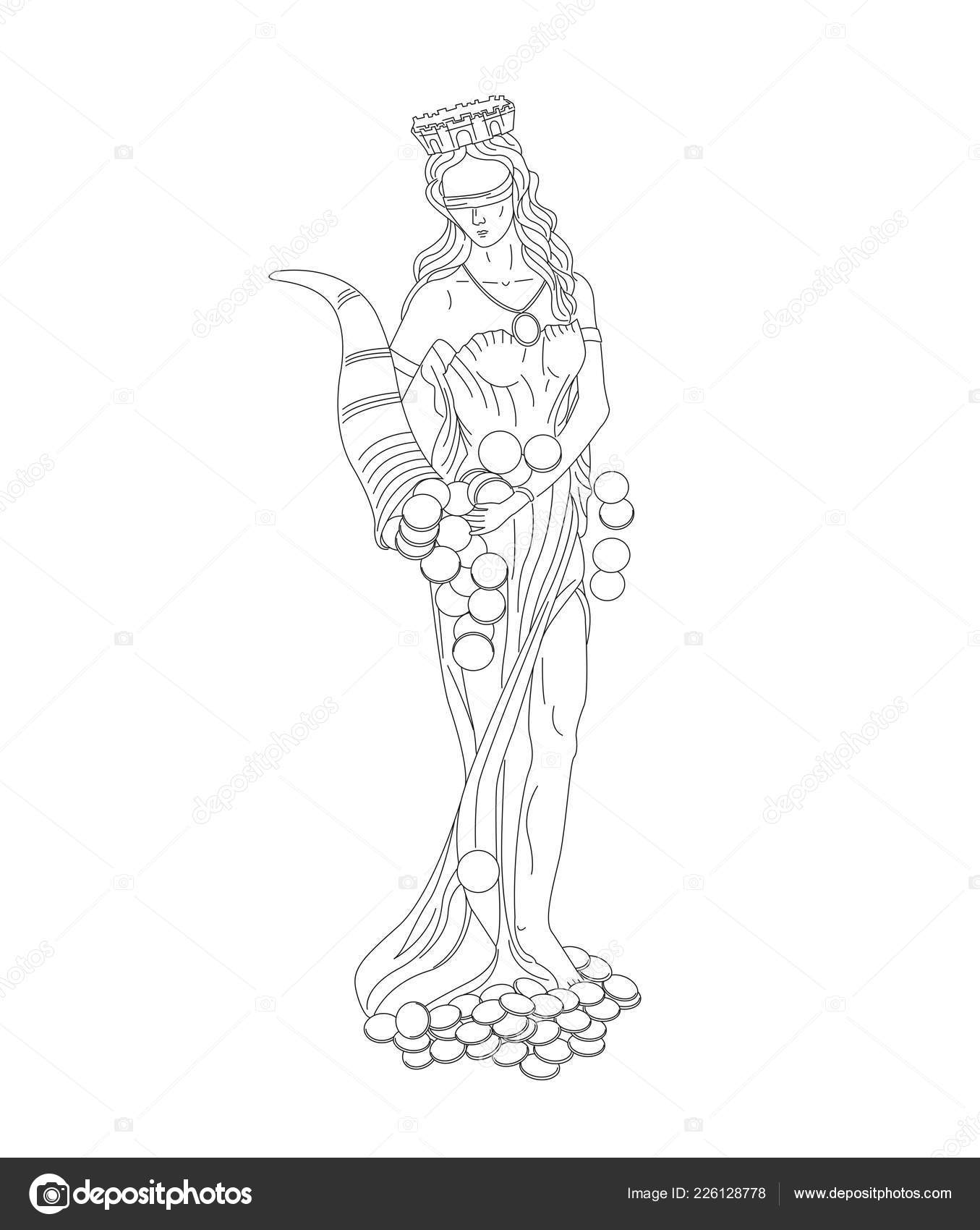 Fortuna Roman Goddess
