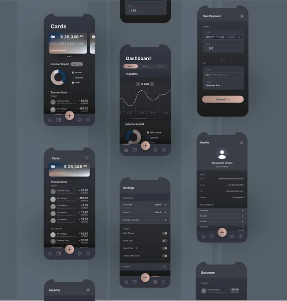 10,215,387 Folded ui kit Vector Images | Depositphotos