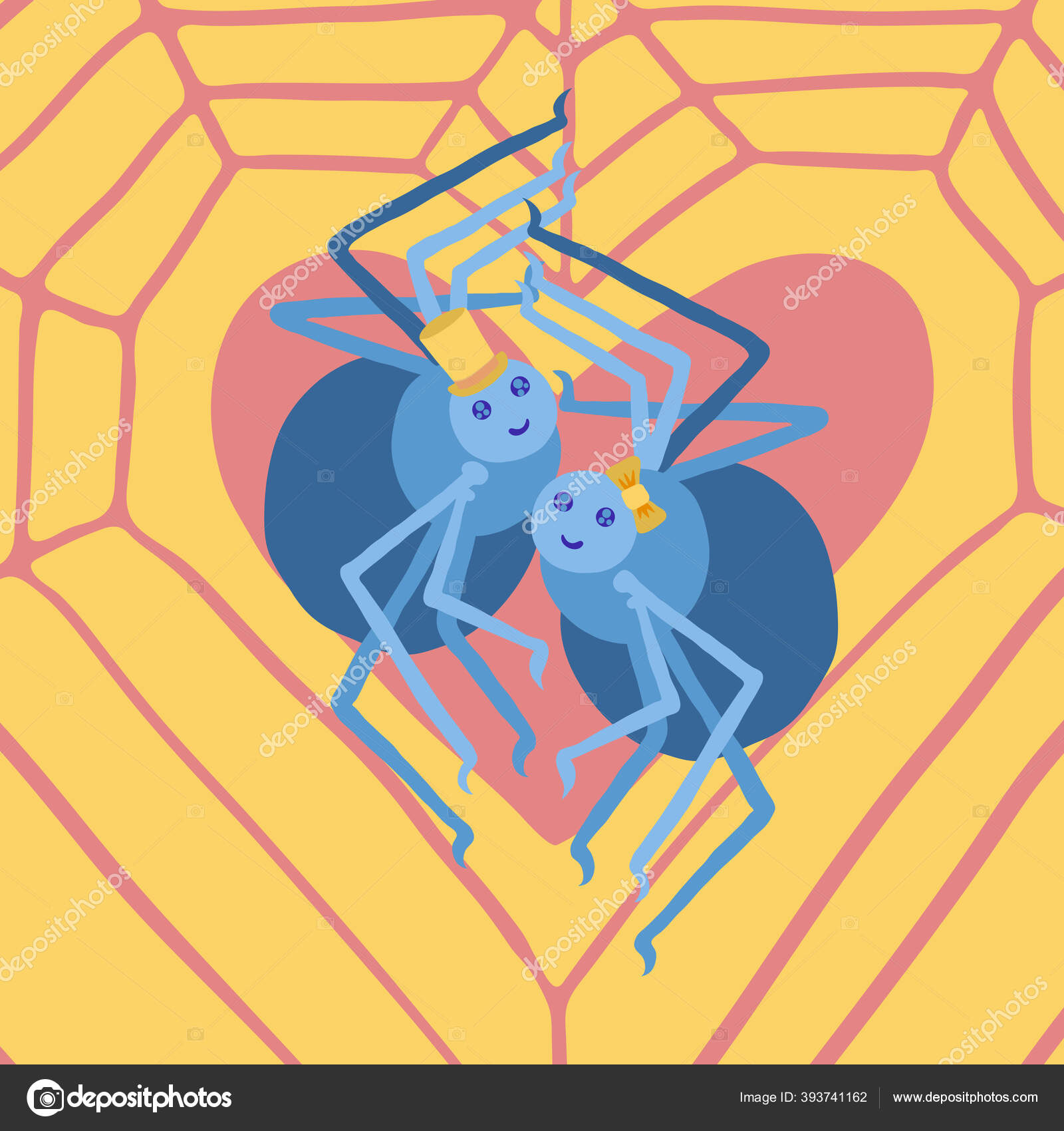 Cartoon With Eight Legs