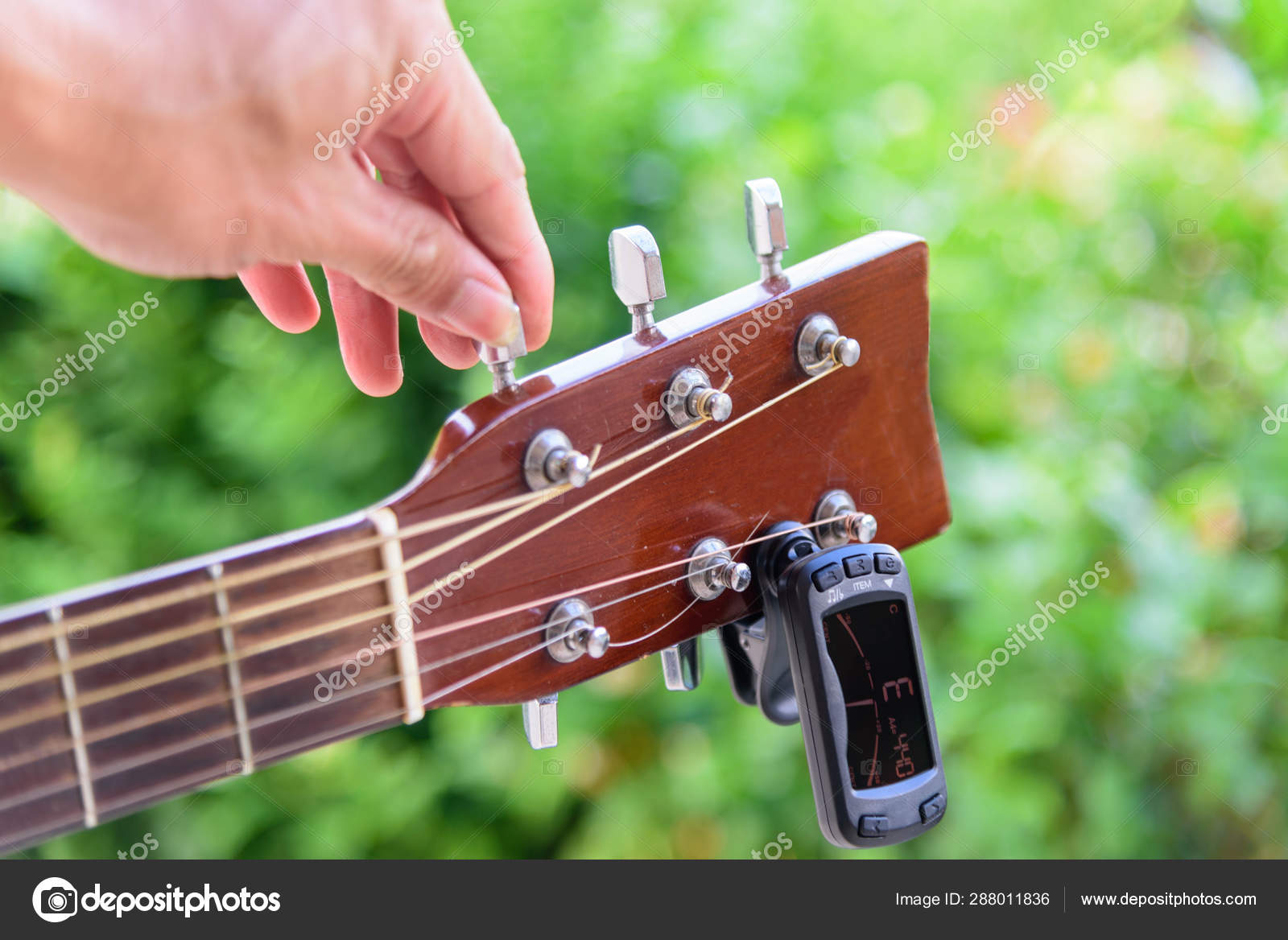 Acoustic Guitar String Notes