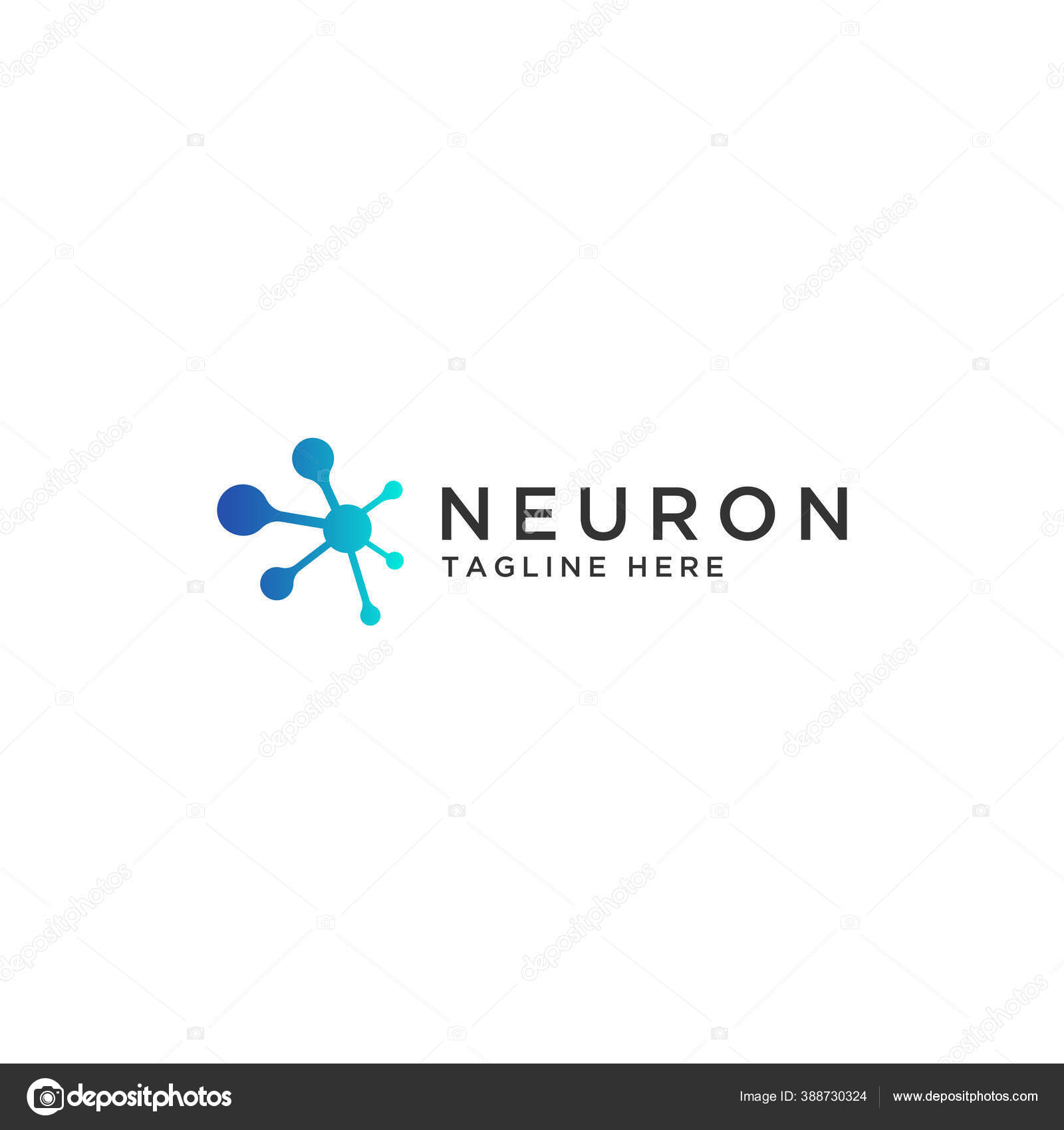 Concepto Del Logotipo Neuron Logos Disponibles Vectores Eps Vector ...