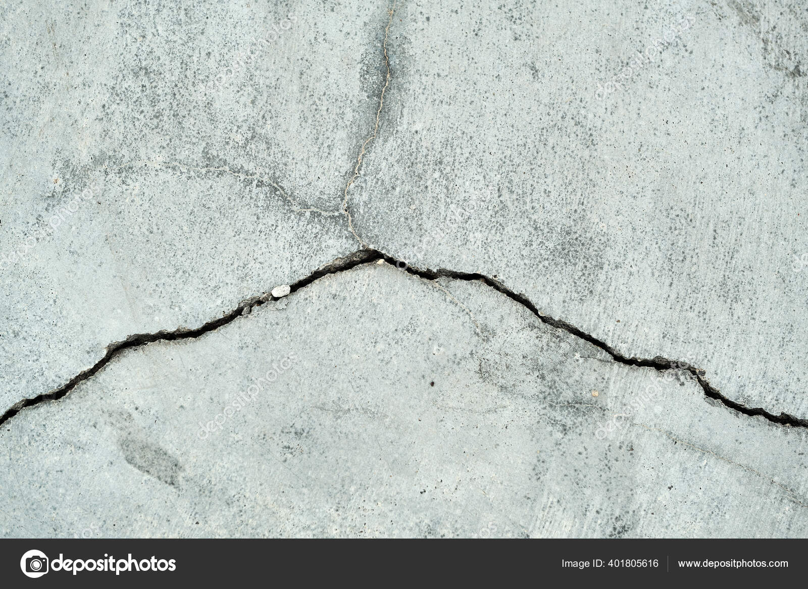 Cracked Concrete Floor Texture