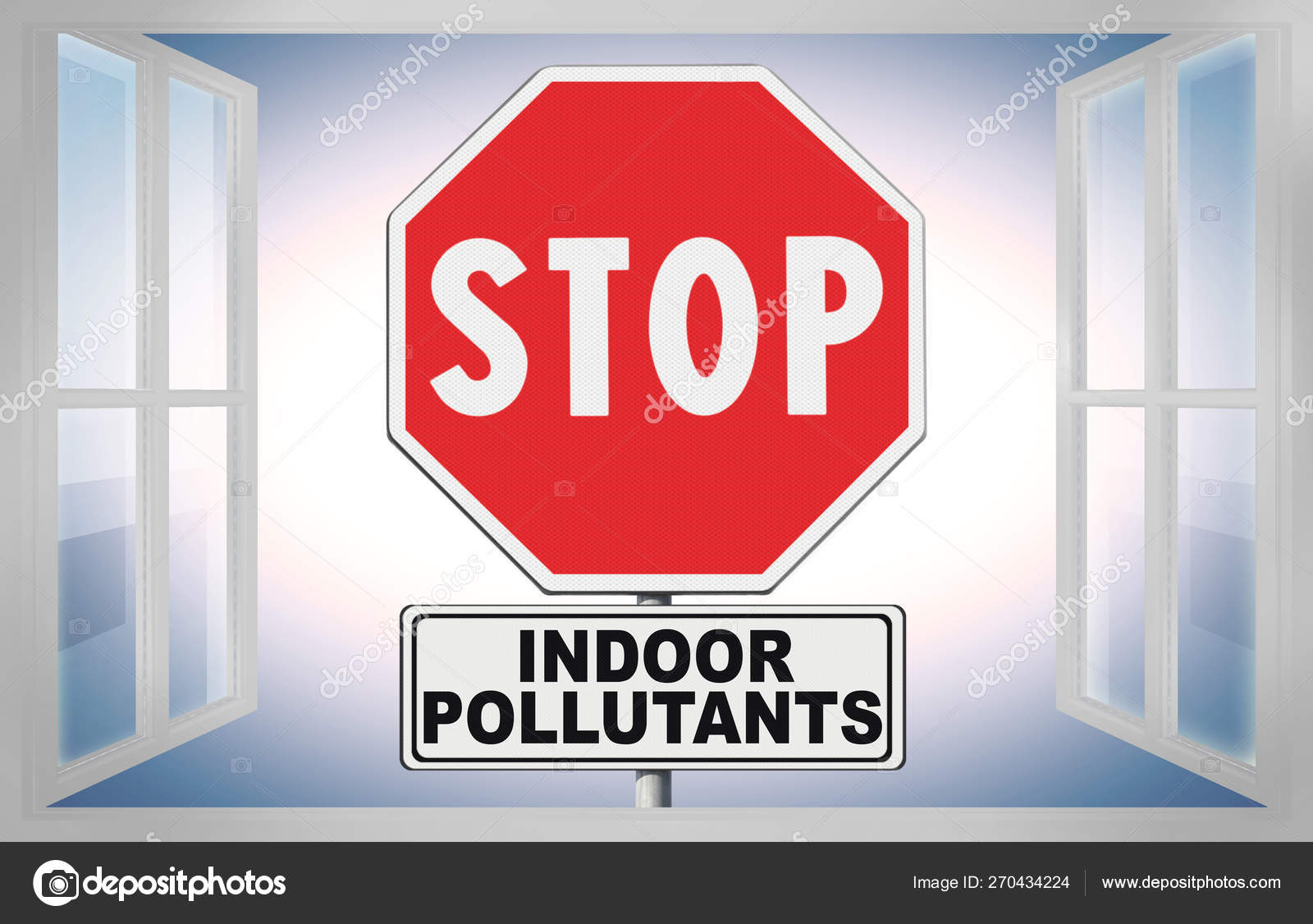 Stop Air Pollution Signs