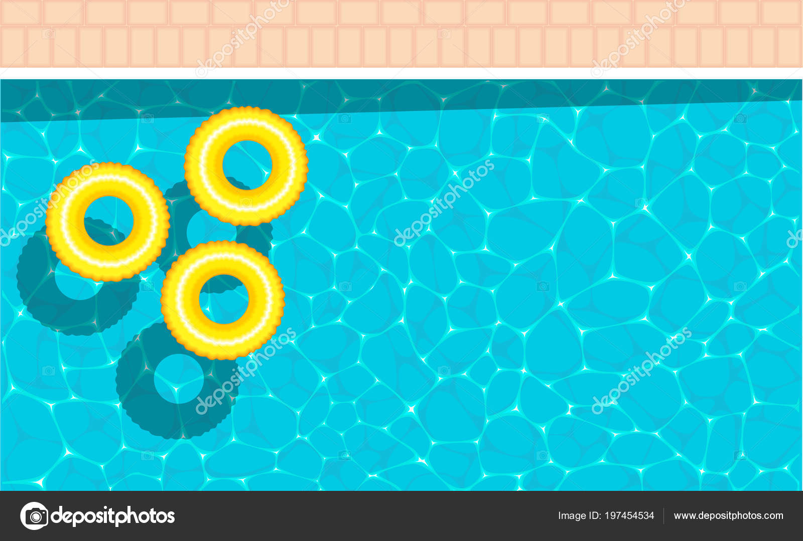 Summer Pool Party Blank Background Pool Summer Party Invitation Banner