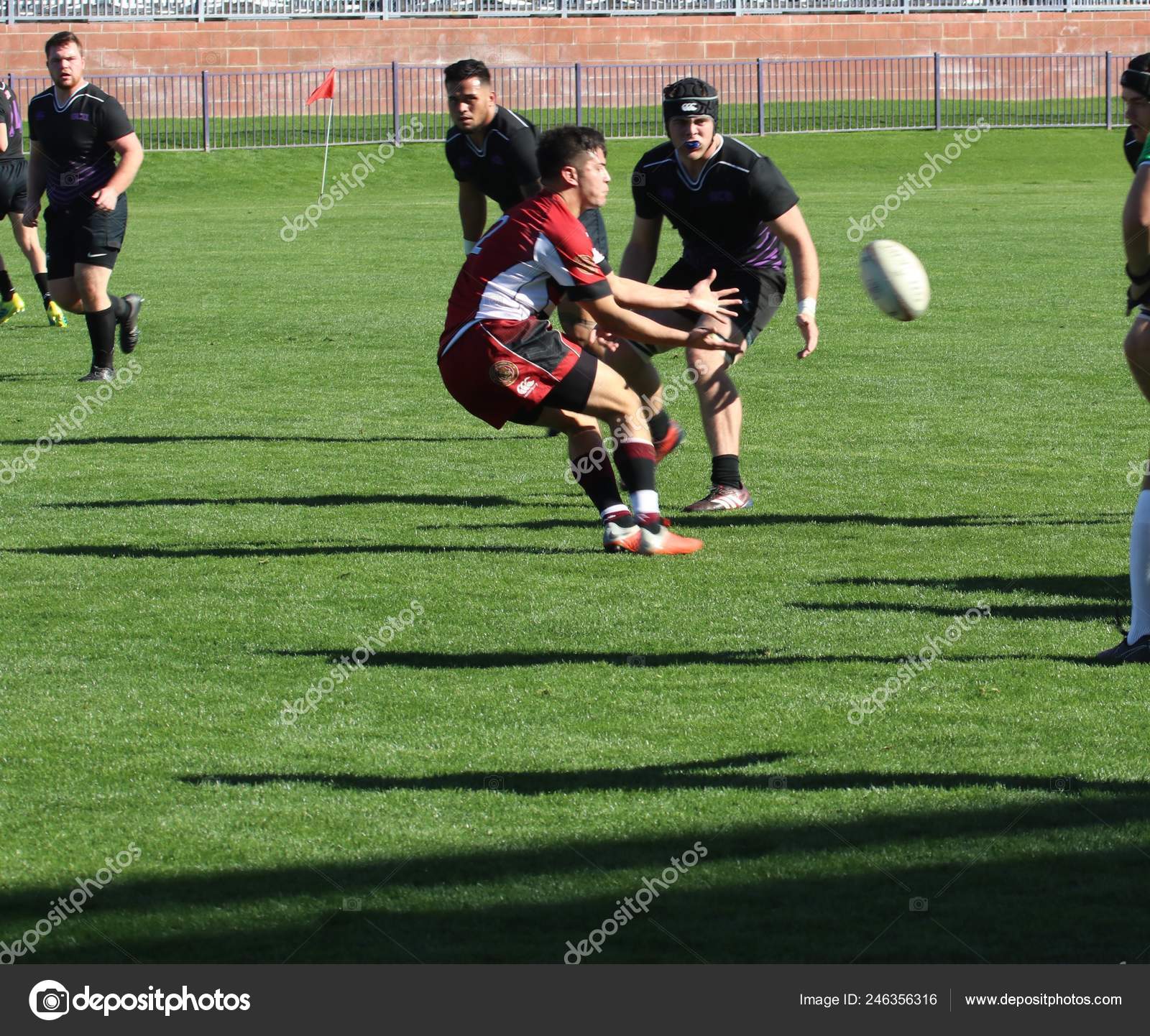 Santa Clara University Rugby Gcu Stadium Phoenix Usa February 2018 ...