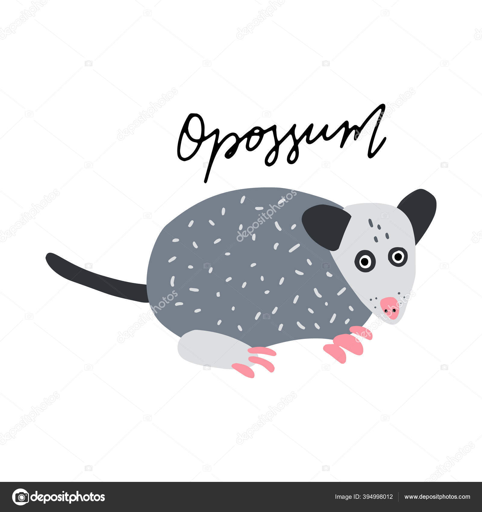 Opossum Clipart