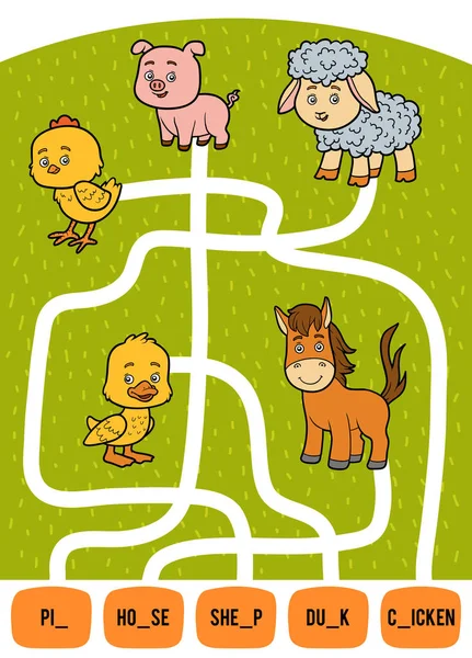Maze sheep Vector Art Stock Images | Depositphotos