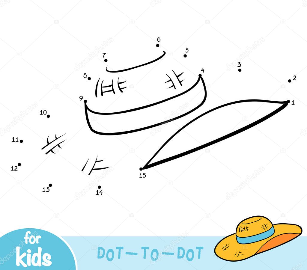 N meros juego, educaci n punto a punto juego para los ni os, sombrero de sol de las mujeres 2024