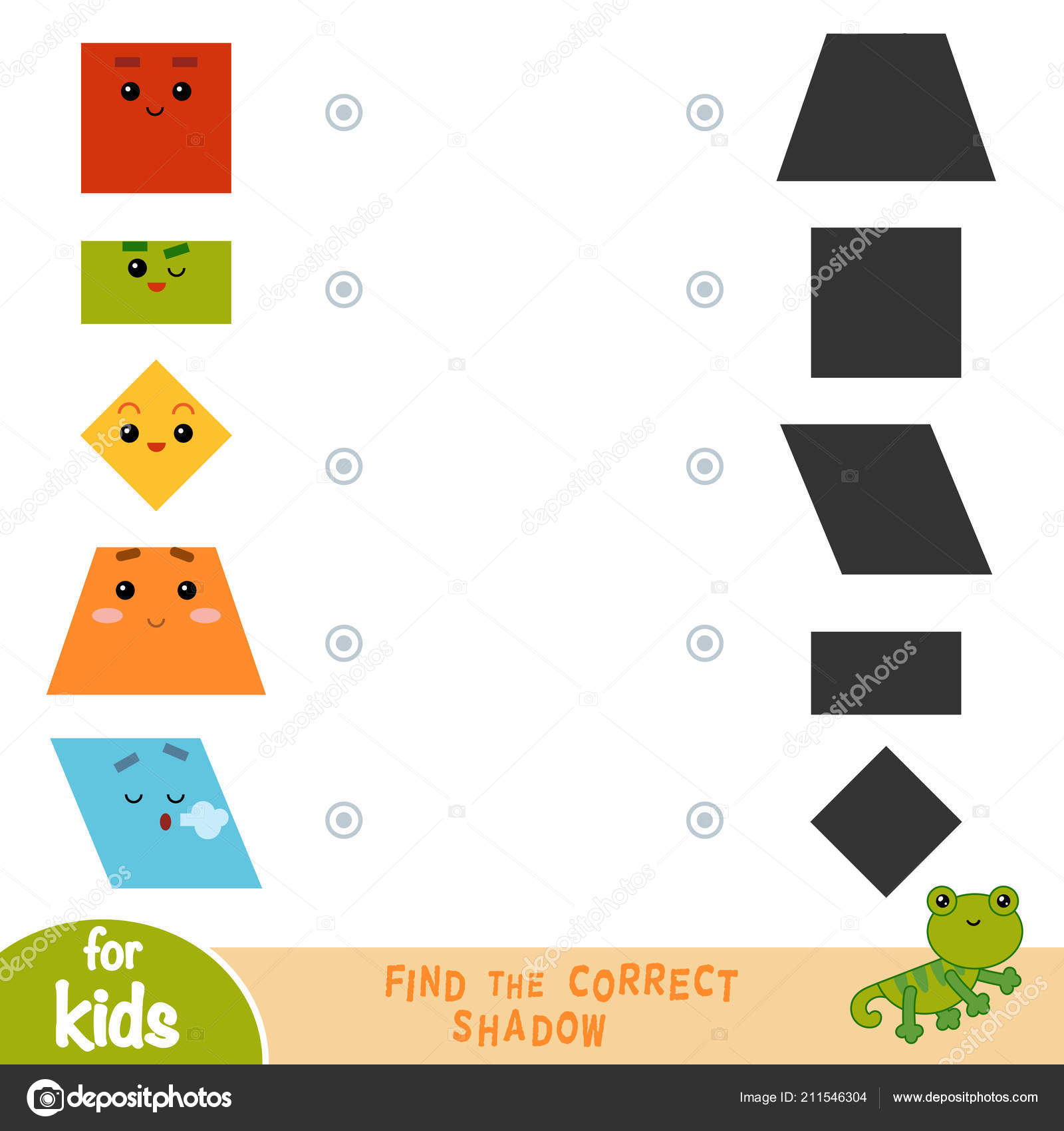 Parallelogram Shapes For Kids
