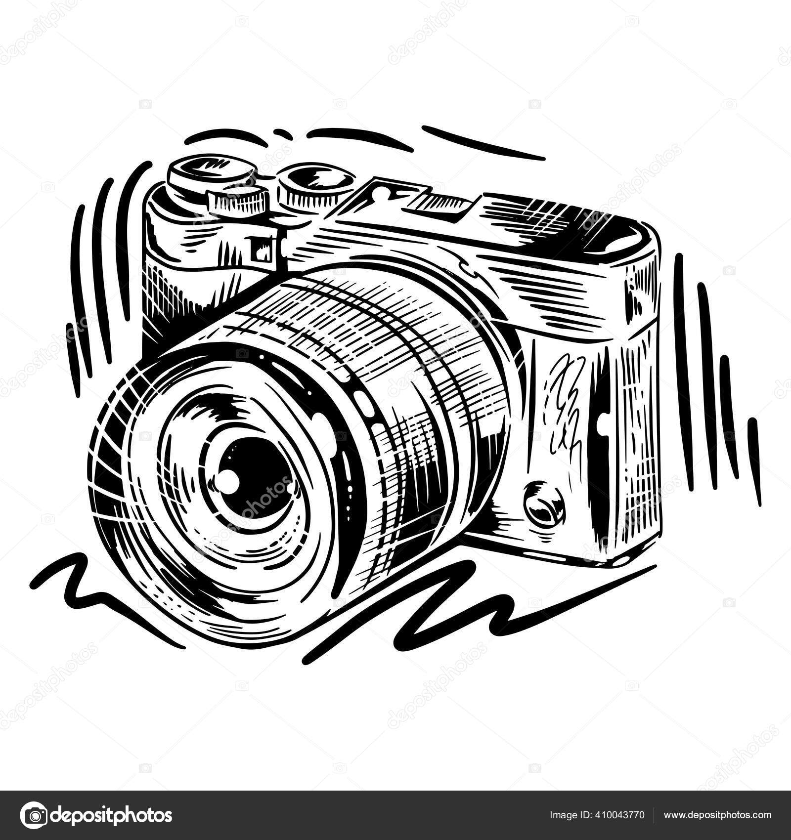 Camera Drawing Outline