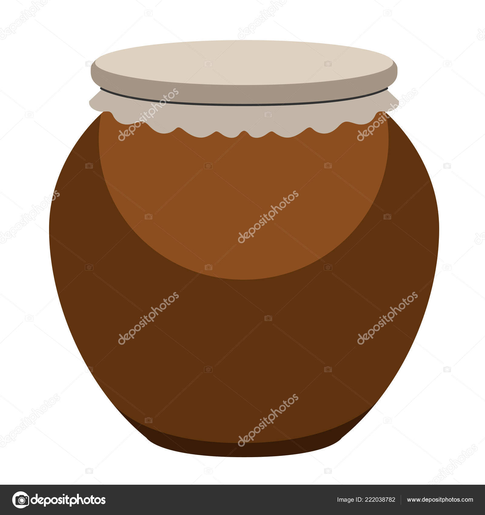 Isolated jelly jar Stock Vector Image by ©LAUDiseno #222038782