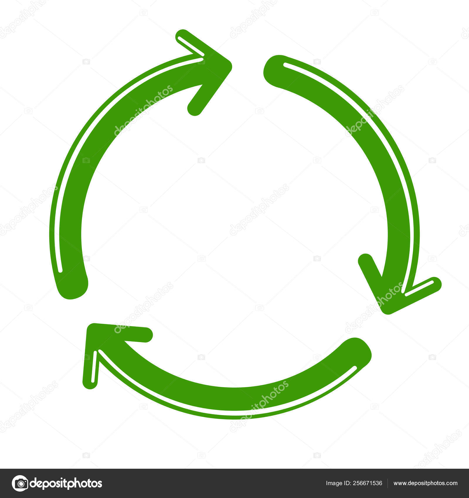 Circular recycling symbol icon Stock Vector by ©LAUDiseno 256671536 Circular recycling symbol icon Stock Vector by ©LAUDiseno 256671536