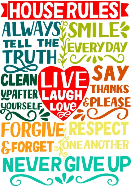 House rules Vector Art Stock Images | Depositphotos