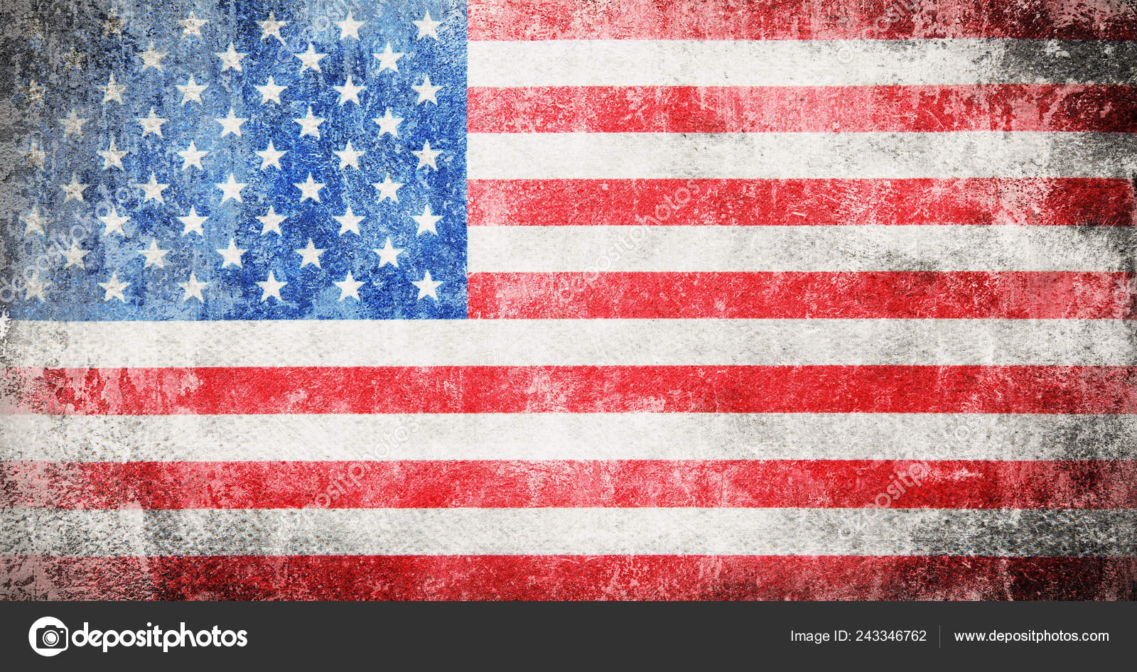 Old Flag Usa Stock Photo by ©NataliiaK 243346762