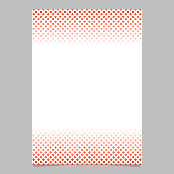 Image vectorielle Modèle de flyer de motif point demi-ton - conception ...