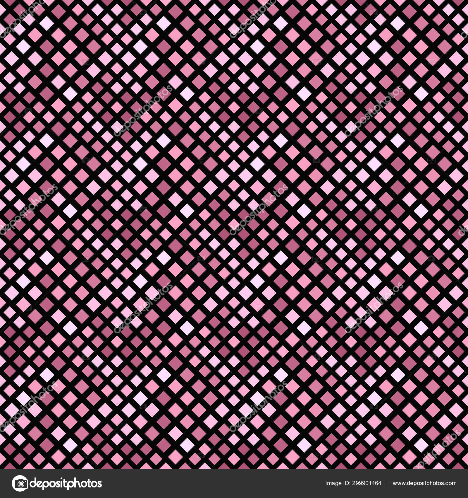 Abstract seamless square pattern background - pink vector design — Free ...