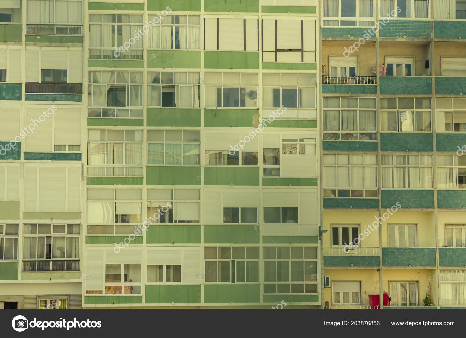 Architecture Window Building Modern Style Facade New Multi Storey ...