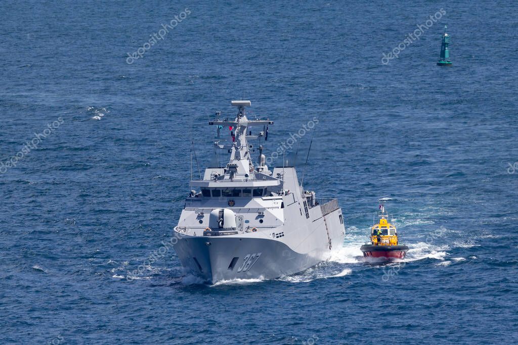 Sydney, Australia - 11 de octubre de 2013: KRI Iskandar Muda (367 ...