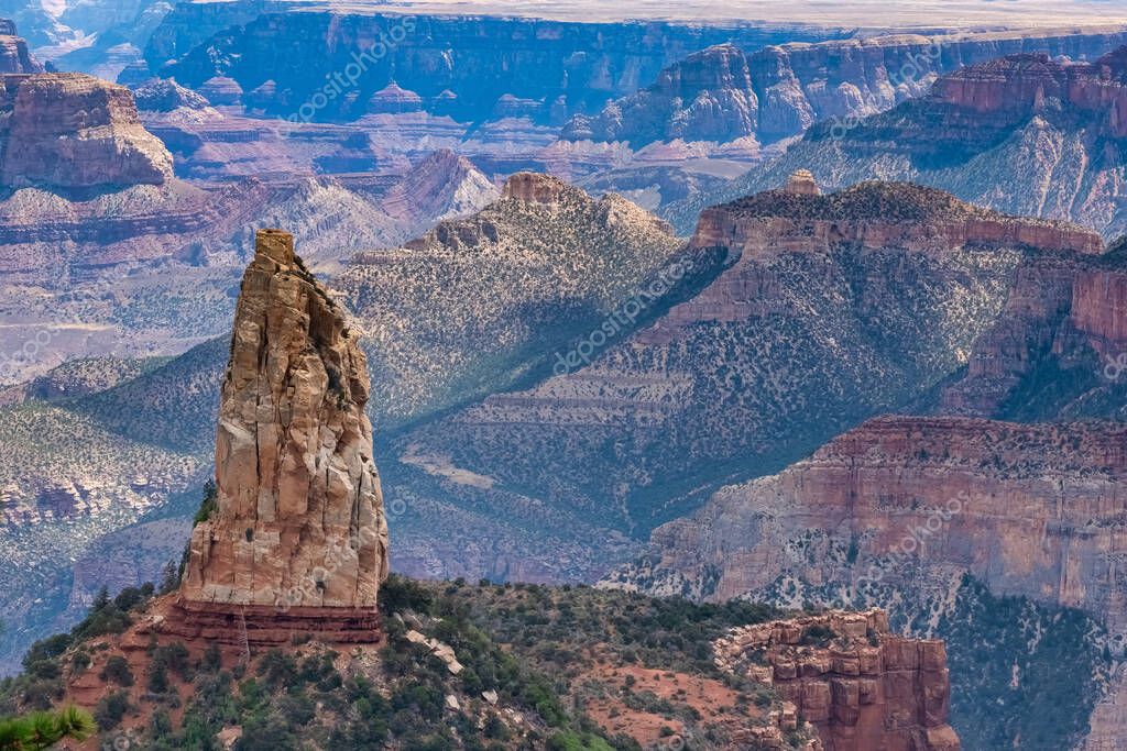 Point Imperial, la vista más alta a lo largo de North Rim Scenic Drive ...