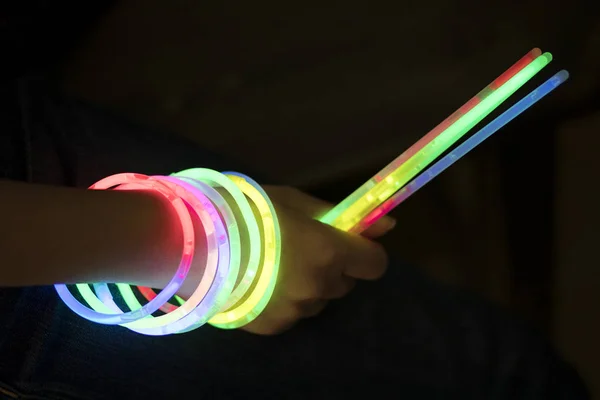 Kids glow sticks Stock Photos, Royalty Free Kids glow sticks Images ...