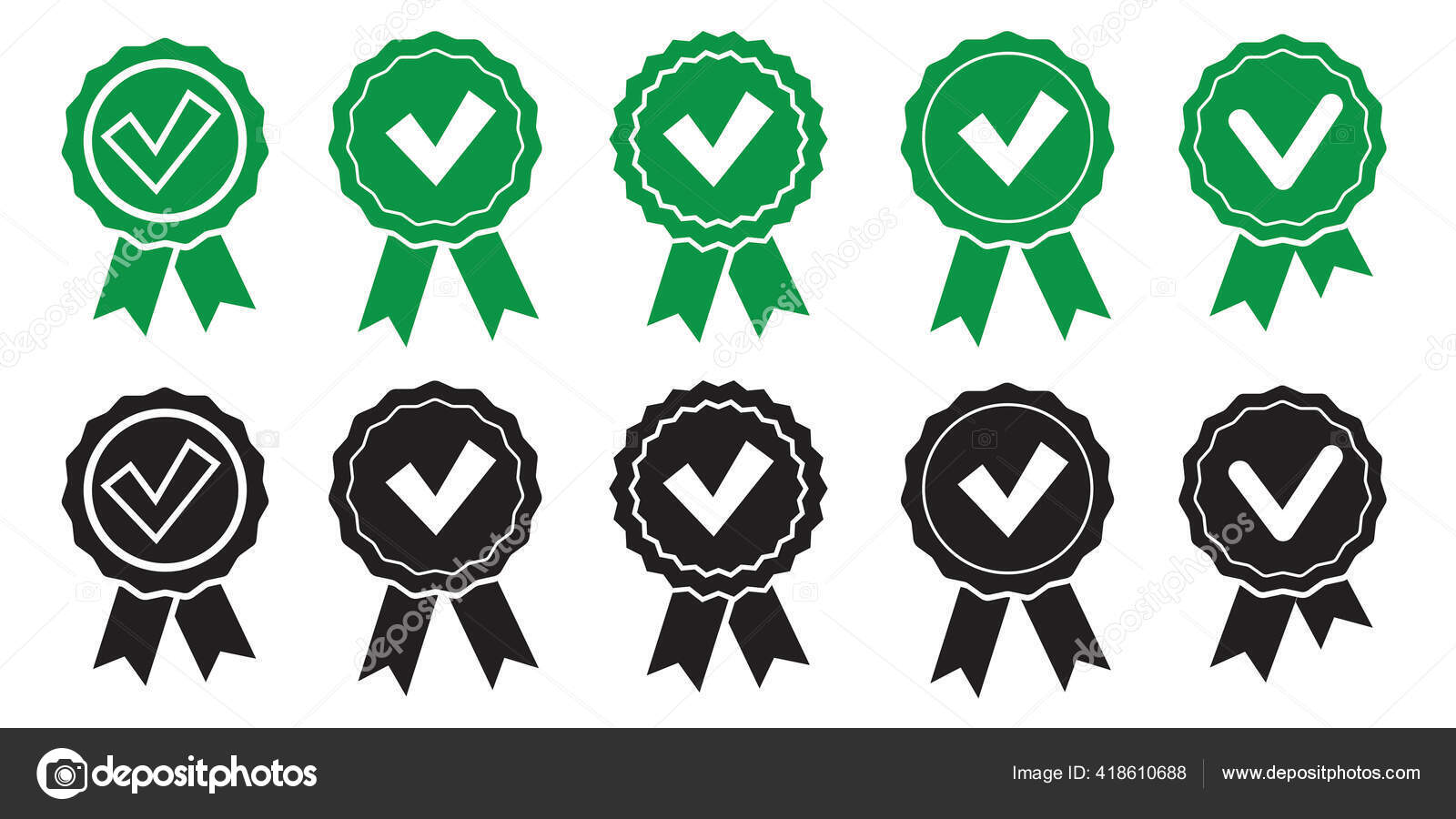 Quality Mark Medal Premium Product Symbol Certification Mark Medal ...