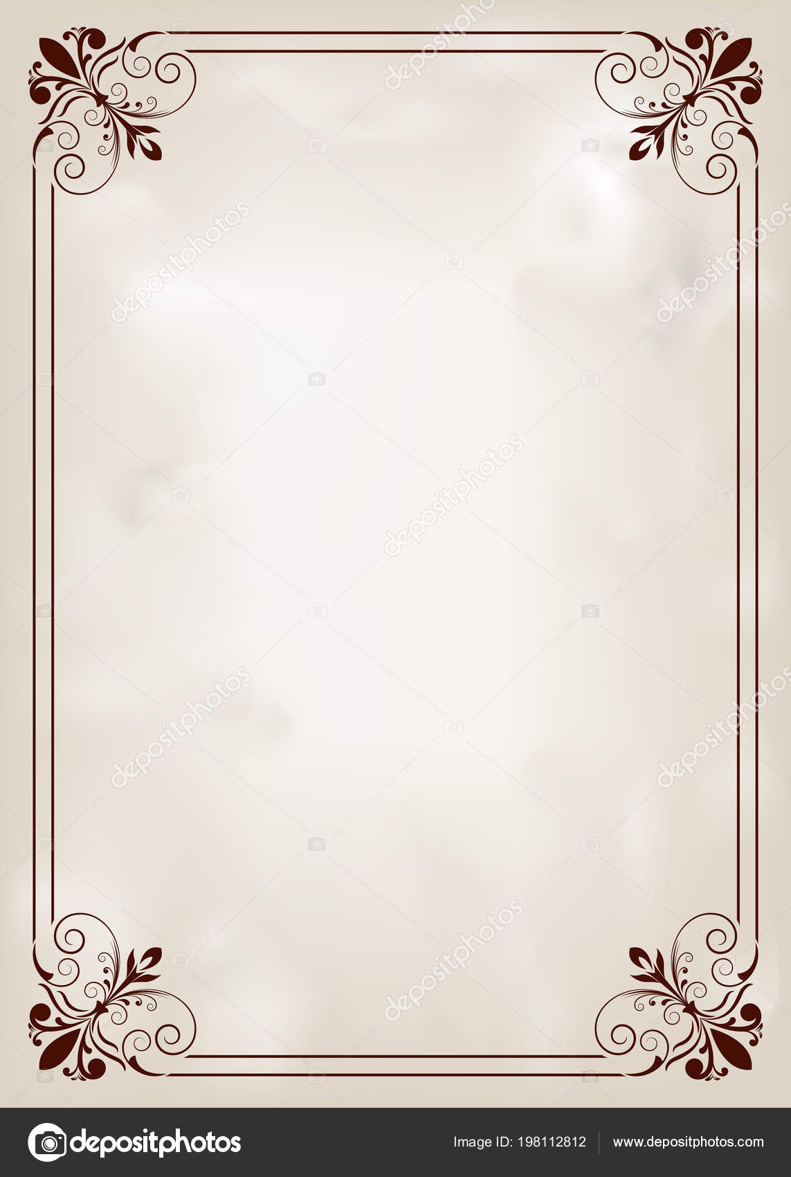 Vintage Invitation Border