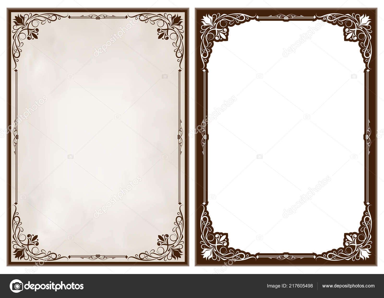 Vintage Style Borders