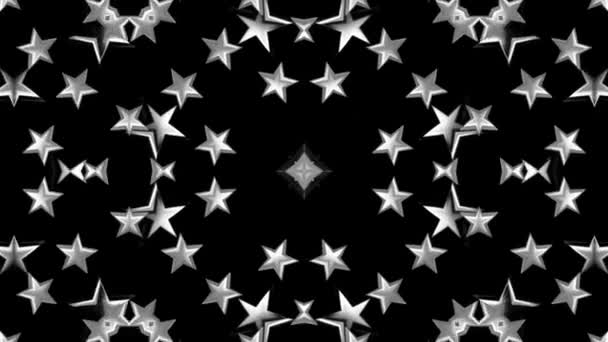 Stars rotating animation 3d background seamless loop — Stock Video ...