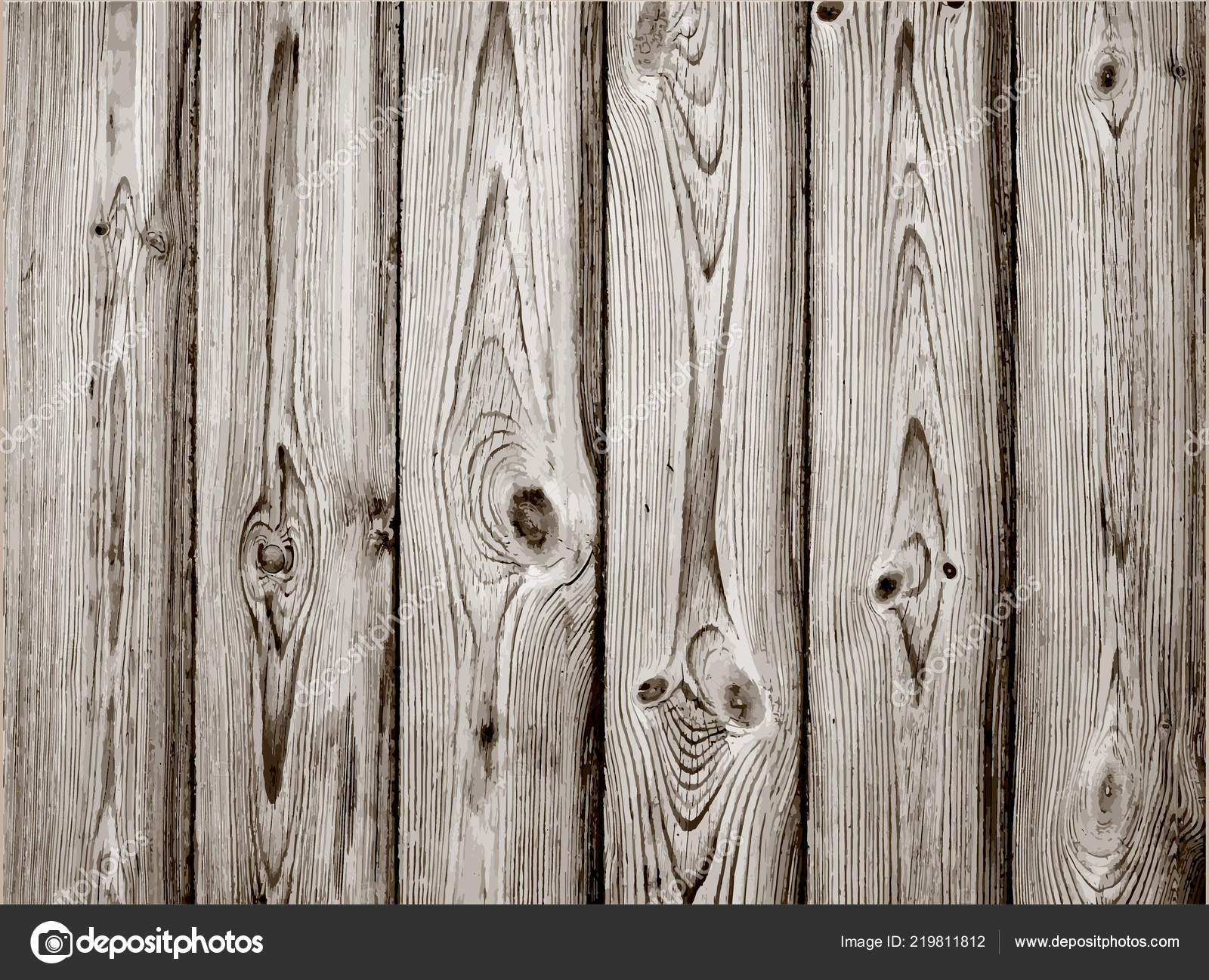 Grey wood plank texture for background. Vector Stock Vector Image by ...