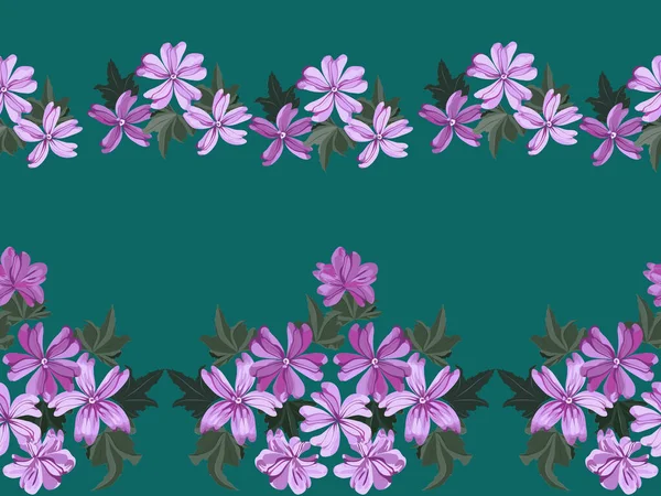 Simple Margin Designs Flower