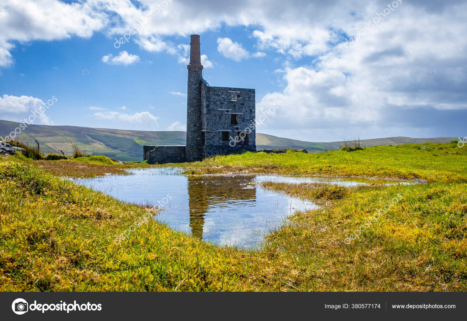 Reflections Old Copper Mines Allihies Atlantic Beara Peninsula County ...