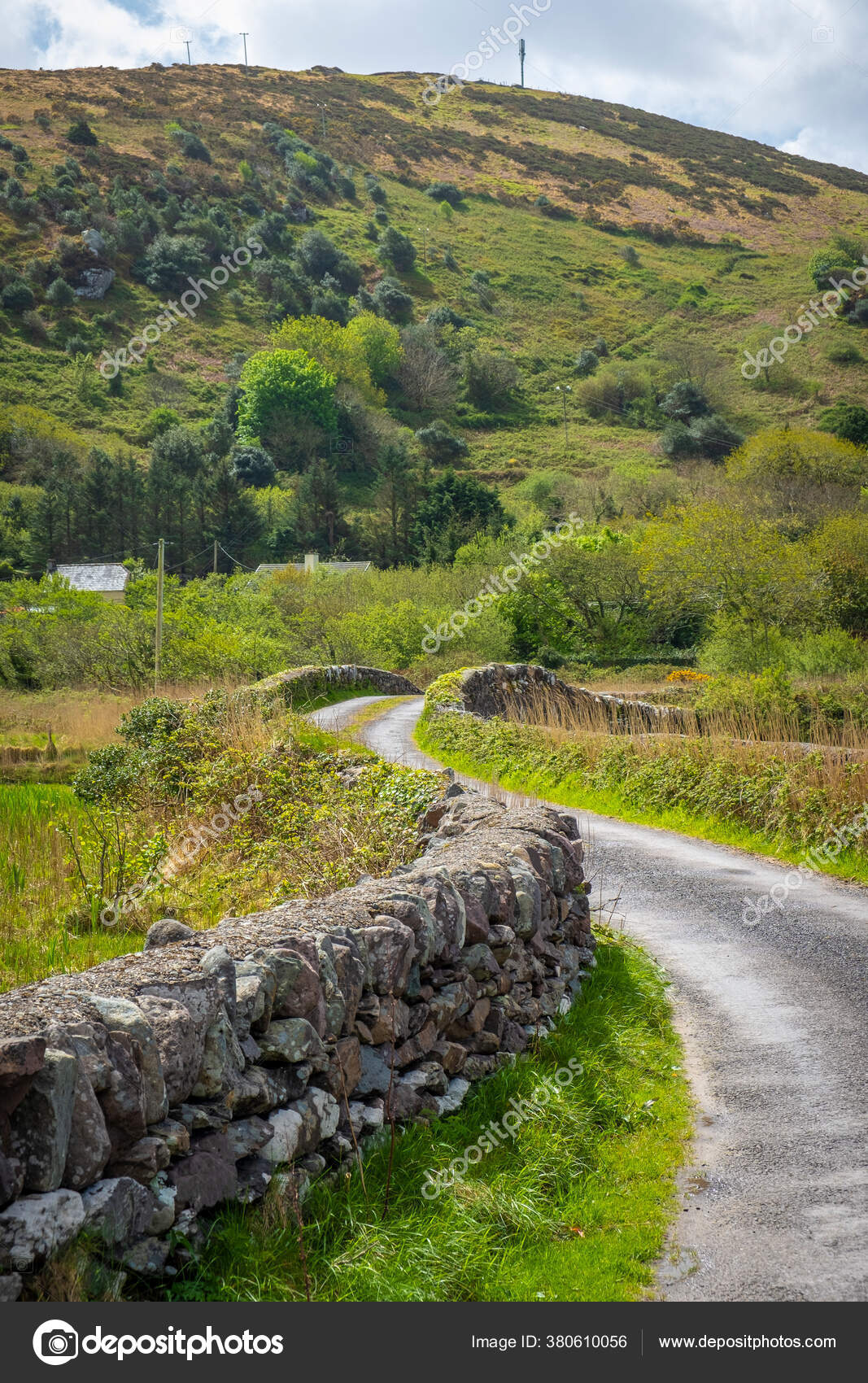 Old Stone Bridge Fermoyle Beach Dingle Peninsula Kerry Ireland Stock ...