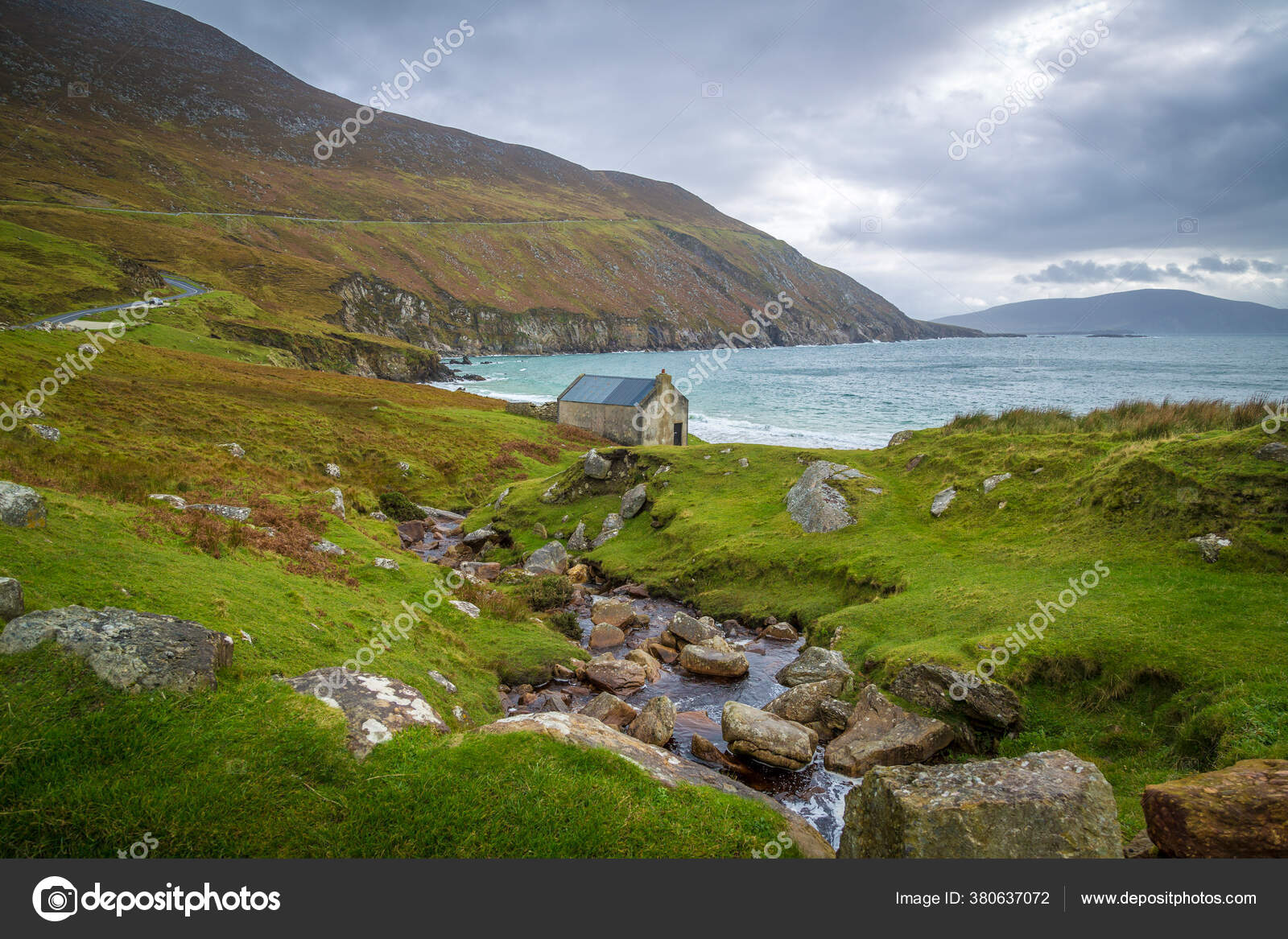 Keem Beach Spectacular Place End Achill Island Mayo Ireland Stock Photo ...