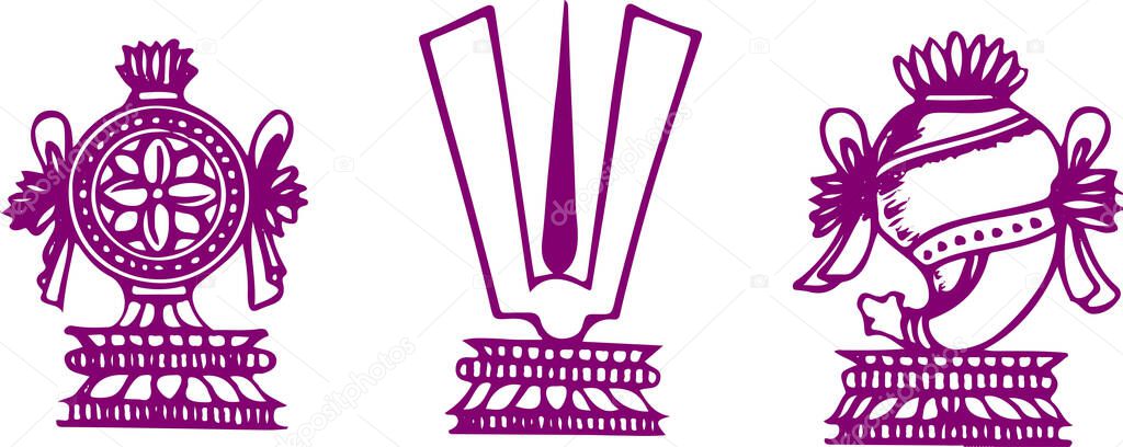 ᐈ Shankh stock vectors, Royalty Free shankh images illustrations ...