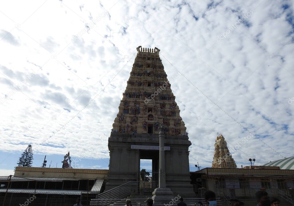 Kollegala, Karnataka / India-28 de junio de 2020: Hermosa vista del ...