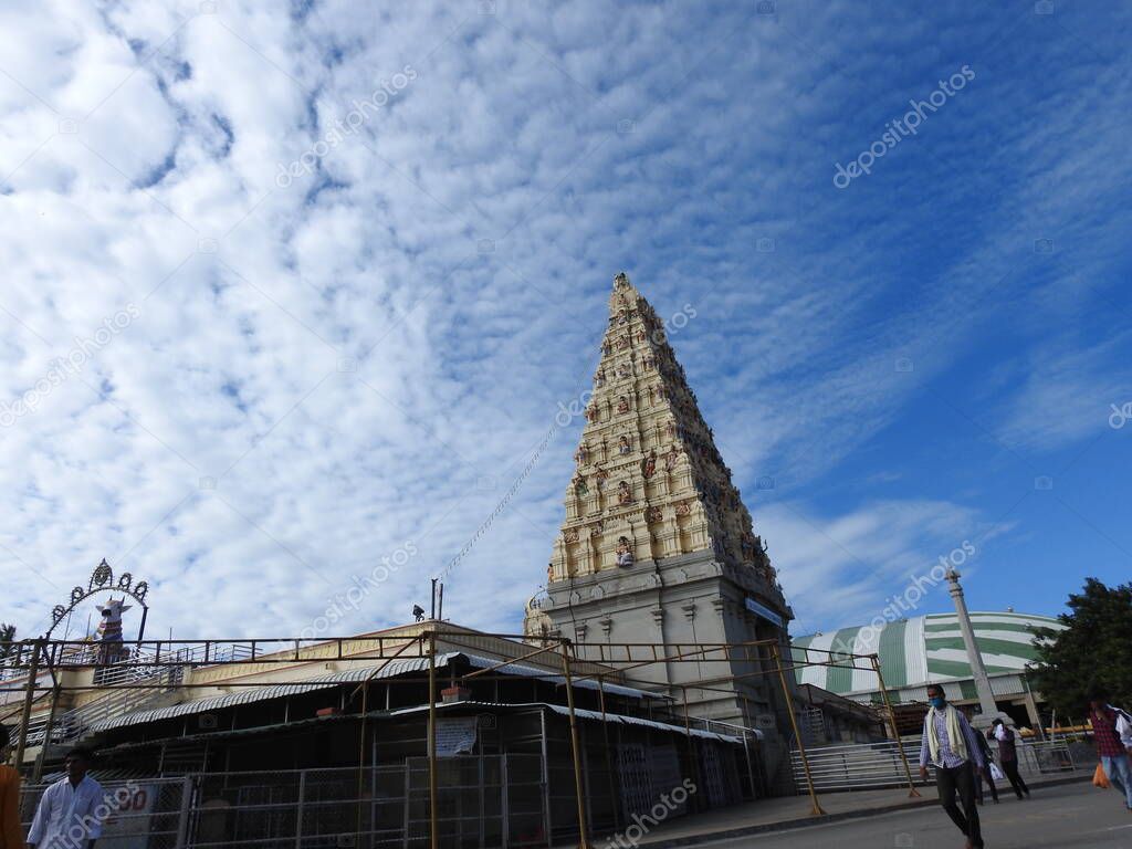 Kollegala, Karnataka / India-28 de junio de 2020: Hermosa vista del ...