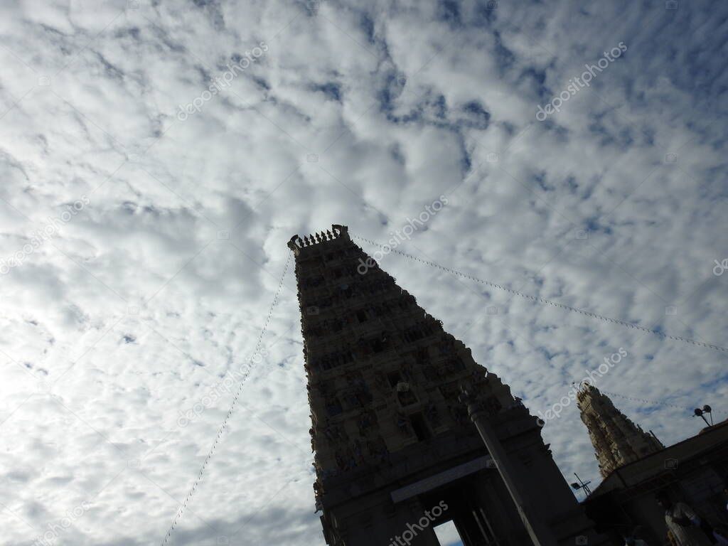 Kollegala, Karnataka / India-28 de junio de 2020: Hermosa vista del ...