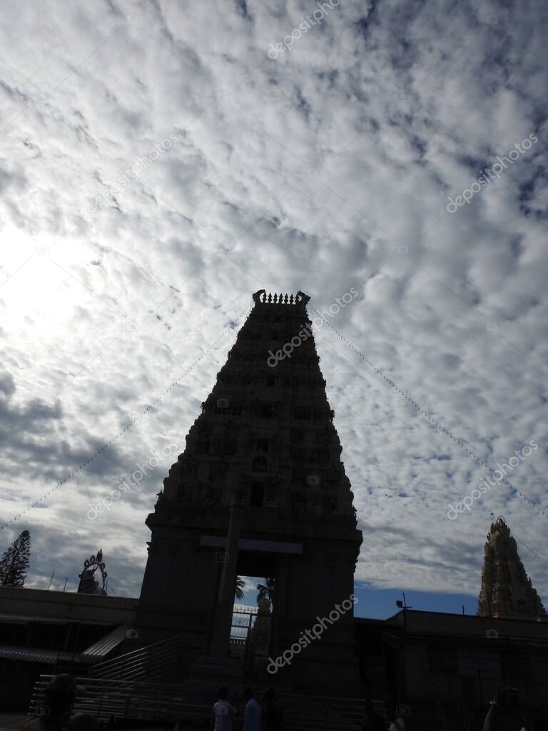 Kollegala, Karnataka / India-28 de junio de 2020: Hermosa vista del ...